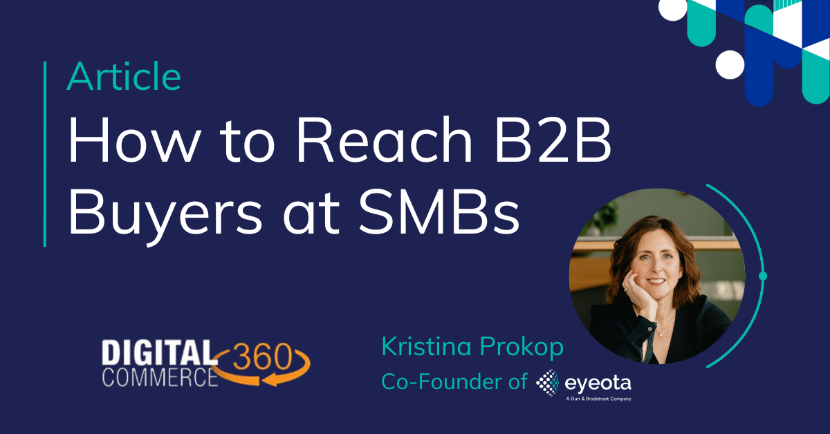 How to Reach B2B Buyers at SMBs
